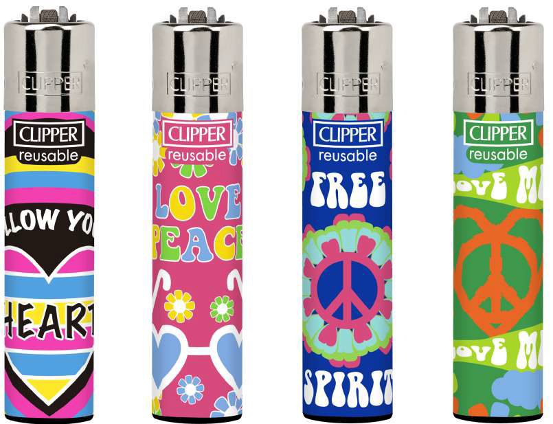 4ks CLIPPER® 60's Psychedelic - Clippershop.sk
